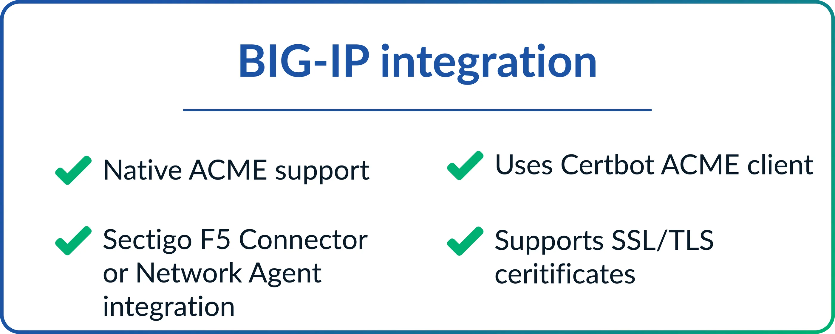 Integrations - F5 | Sectigo® Official